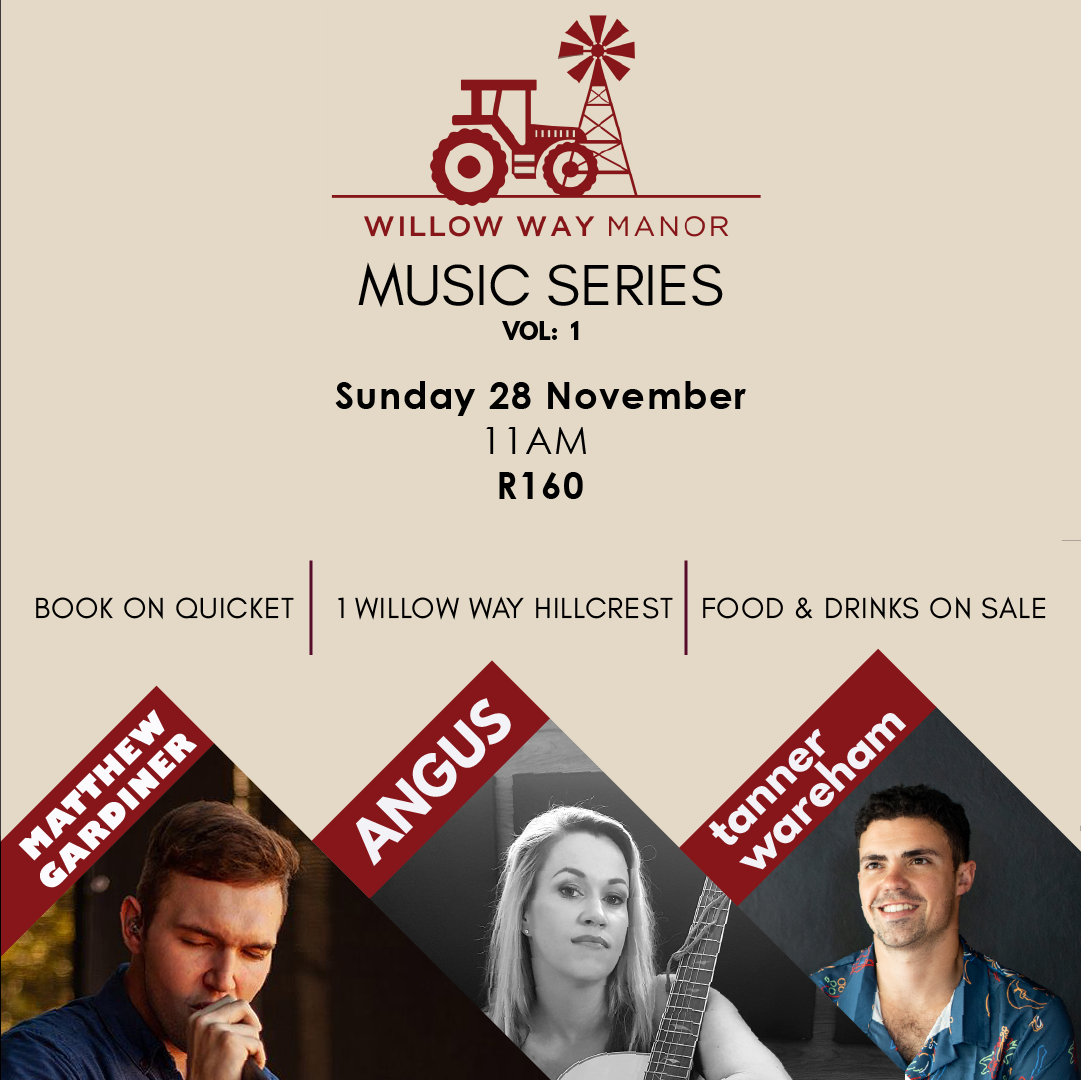 Durban Favourite Tanner Wareham - 28 November | Unfold Durban